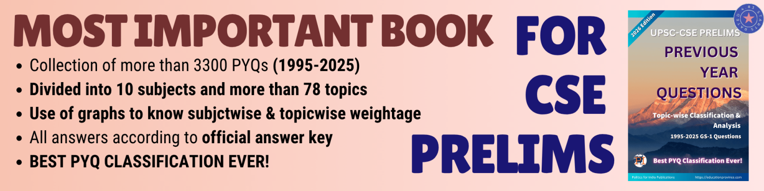 5) Indian Polity - Previous Year Questions UPSC Prelims (1995-2025 ...